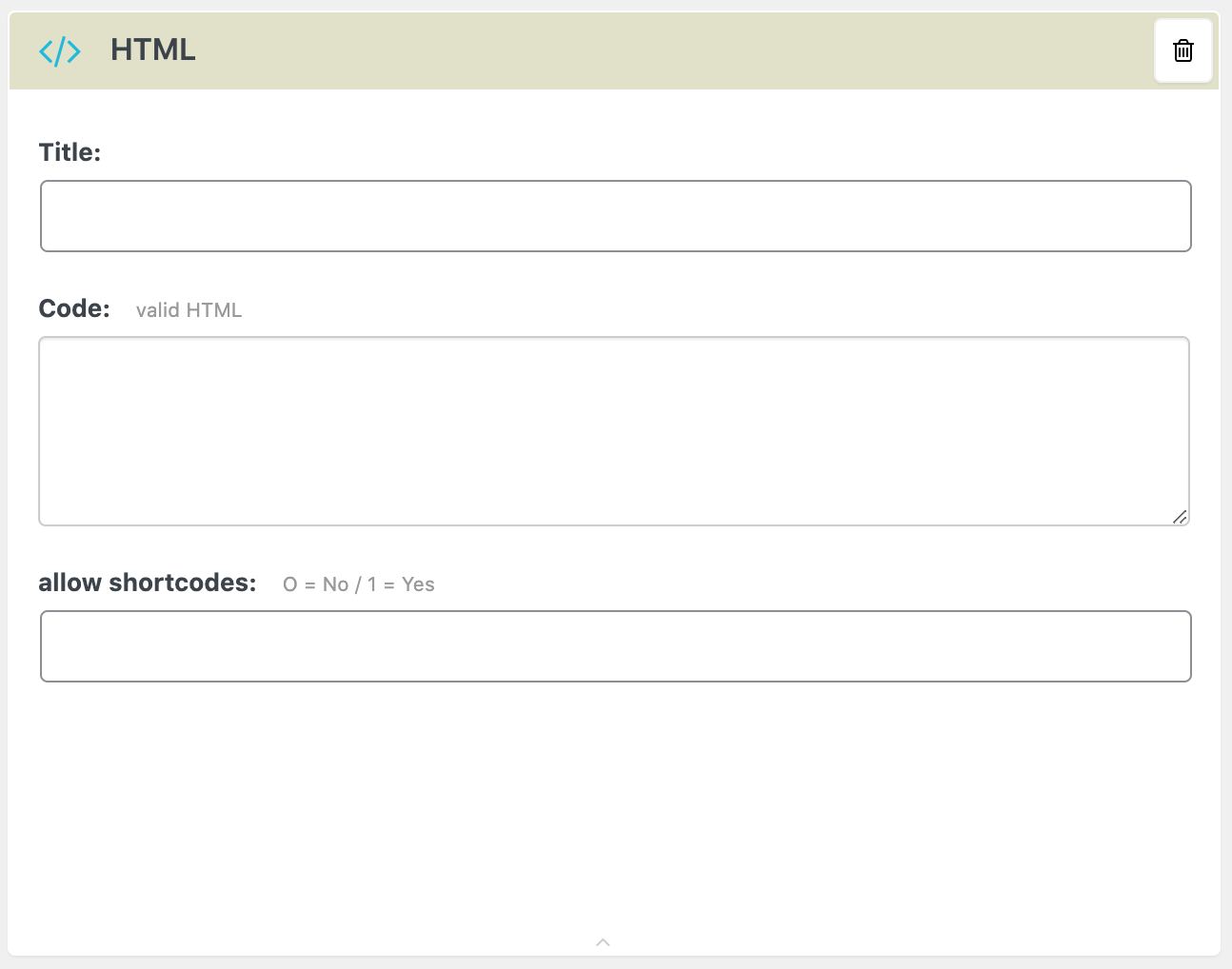 How to use HTML page blocks - Pagemanager for Wordpress